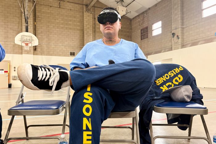 VR headsets are 'hope machines' inside California prisons, offering es...