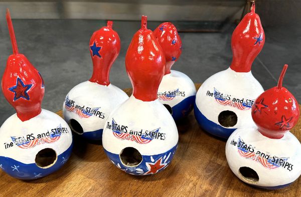 Through the Woods: Birdhouse gourds