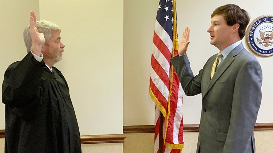 Alverson sworn in as new Andalusia municipal court judge