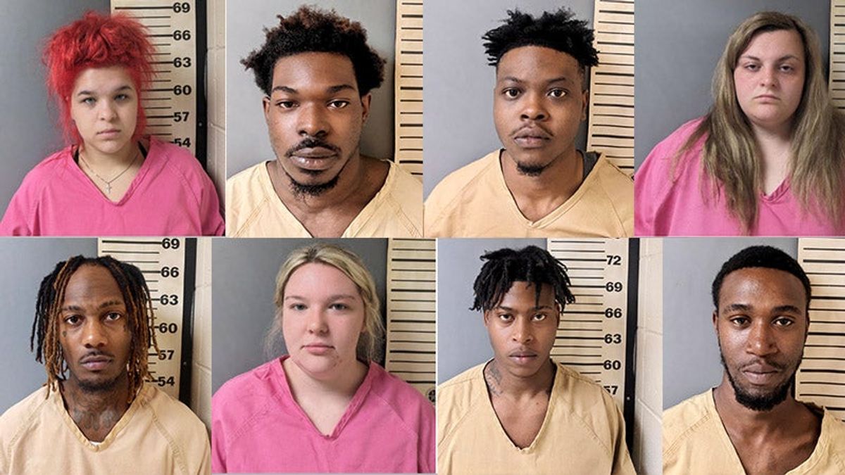 Three new arrests bring total to eight in Gantt area robbery...