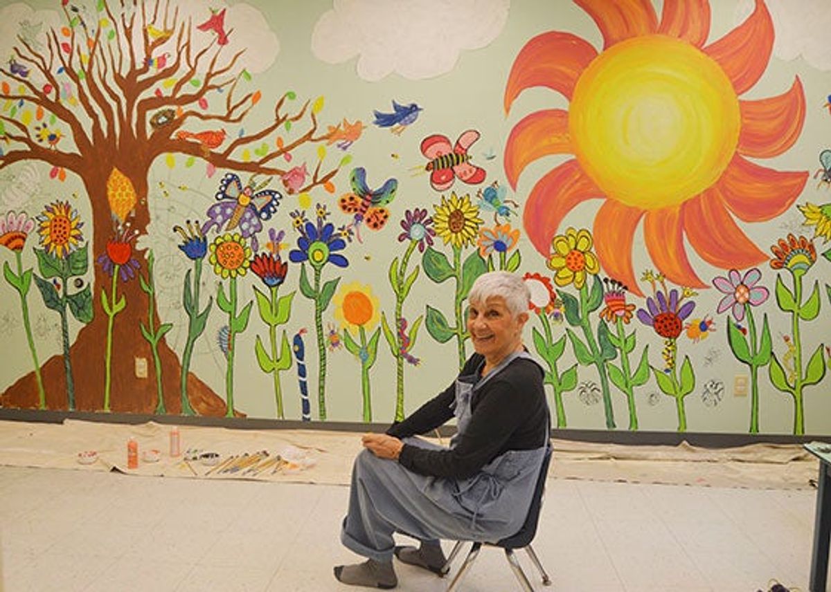 Mural celebrates energy, light