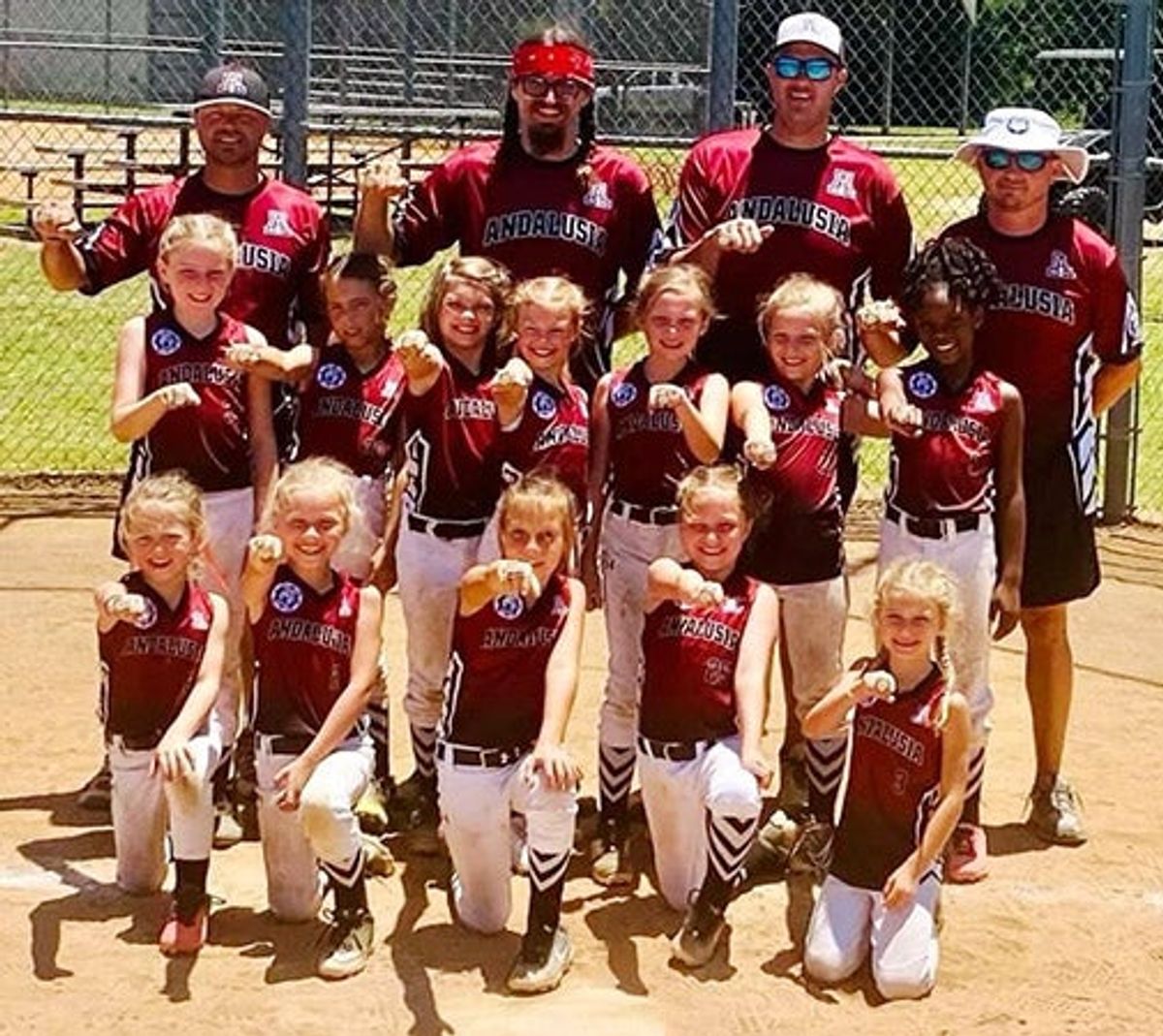 Covington County 8U softball team wins state championship