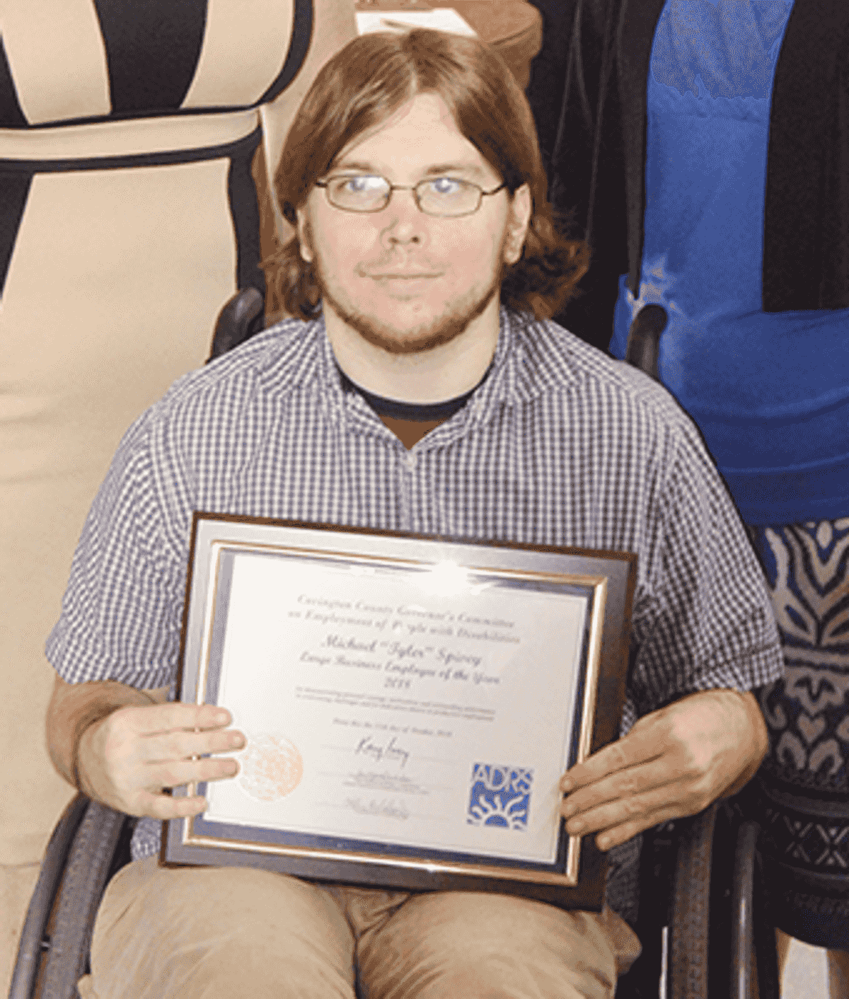 Spivey earns top honors in new job role