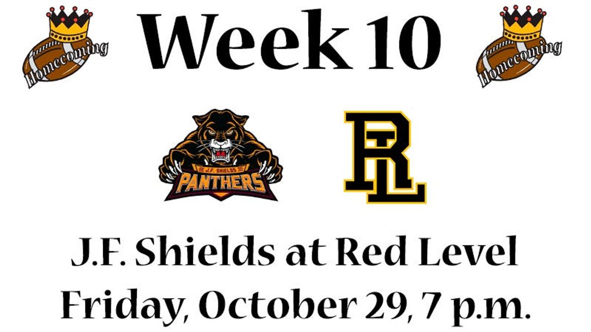 Red Level faces J.F. Shields in homecoming contest