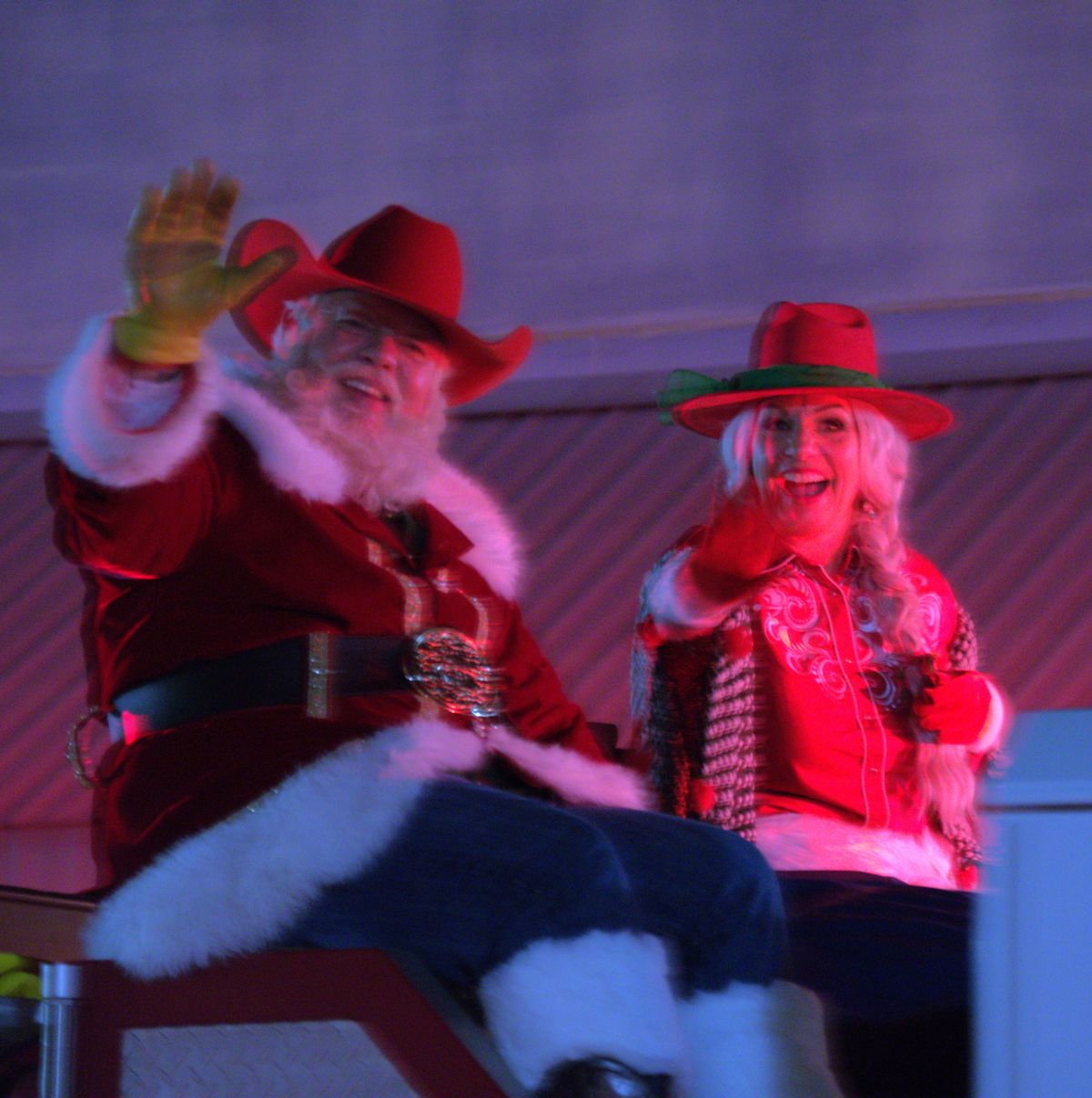 Opp lassos another festive Christmas Parade