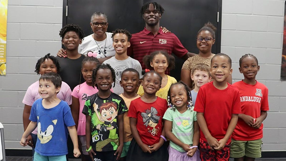 GALLERY: FSU outfielder Chase Williams visits Will Coleman-R...
