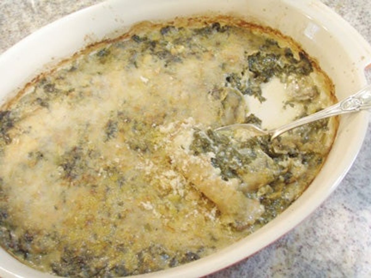 A grand lady to meet; grand dish to serve