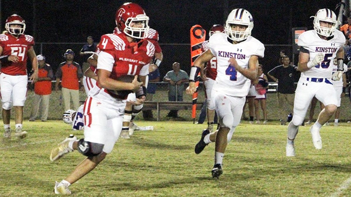 Eagles fall to Kinston in home region game, 52-7