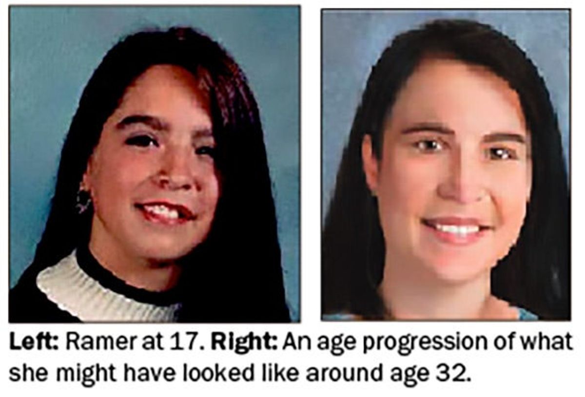 SOMEONE KNOWS SOMETHING: Ramer disappeared 20 years ago toda...