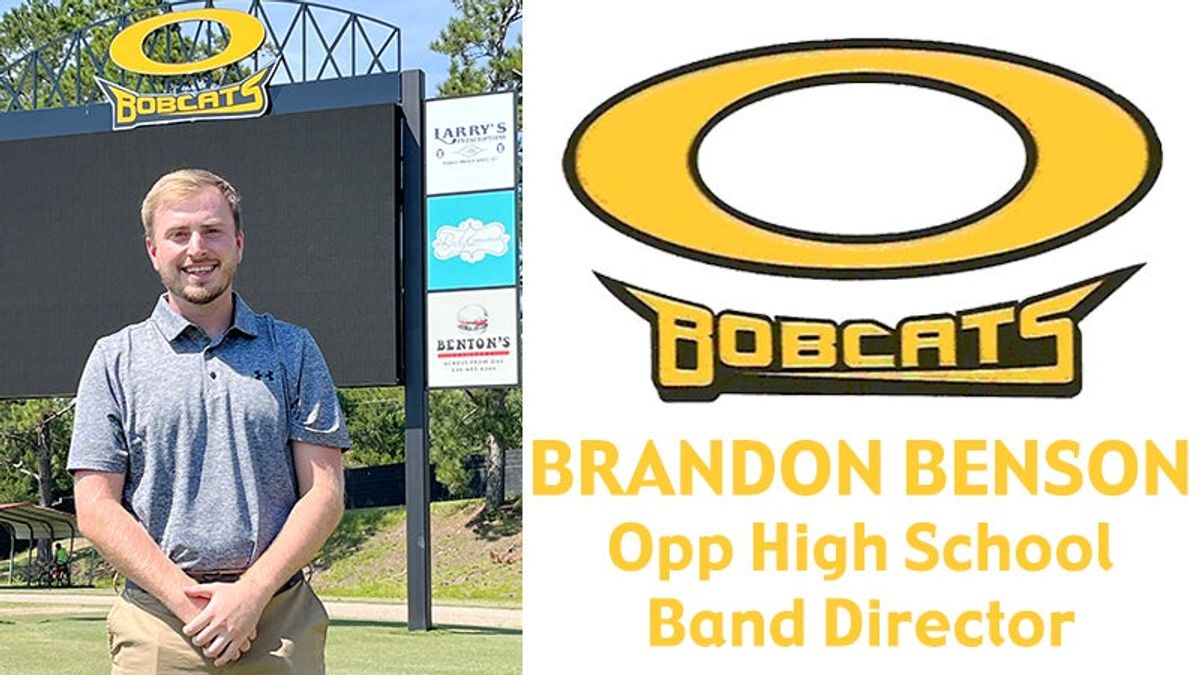 Benson looks to continue growth as Opp's new band director