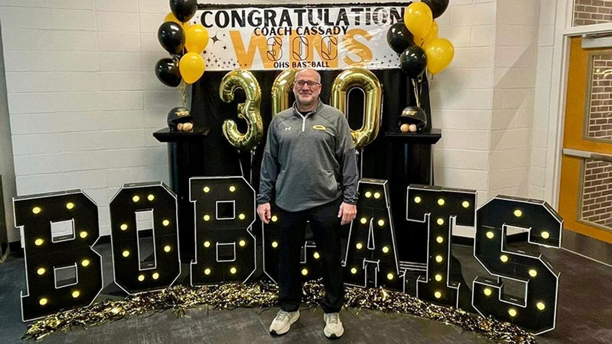 Michael Cassady wins 300th career game at Opp