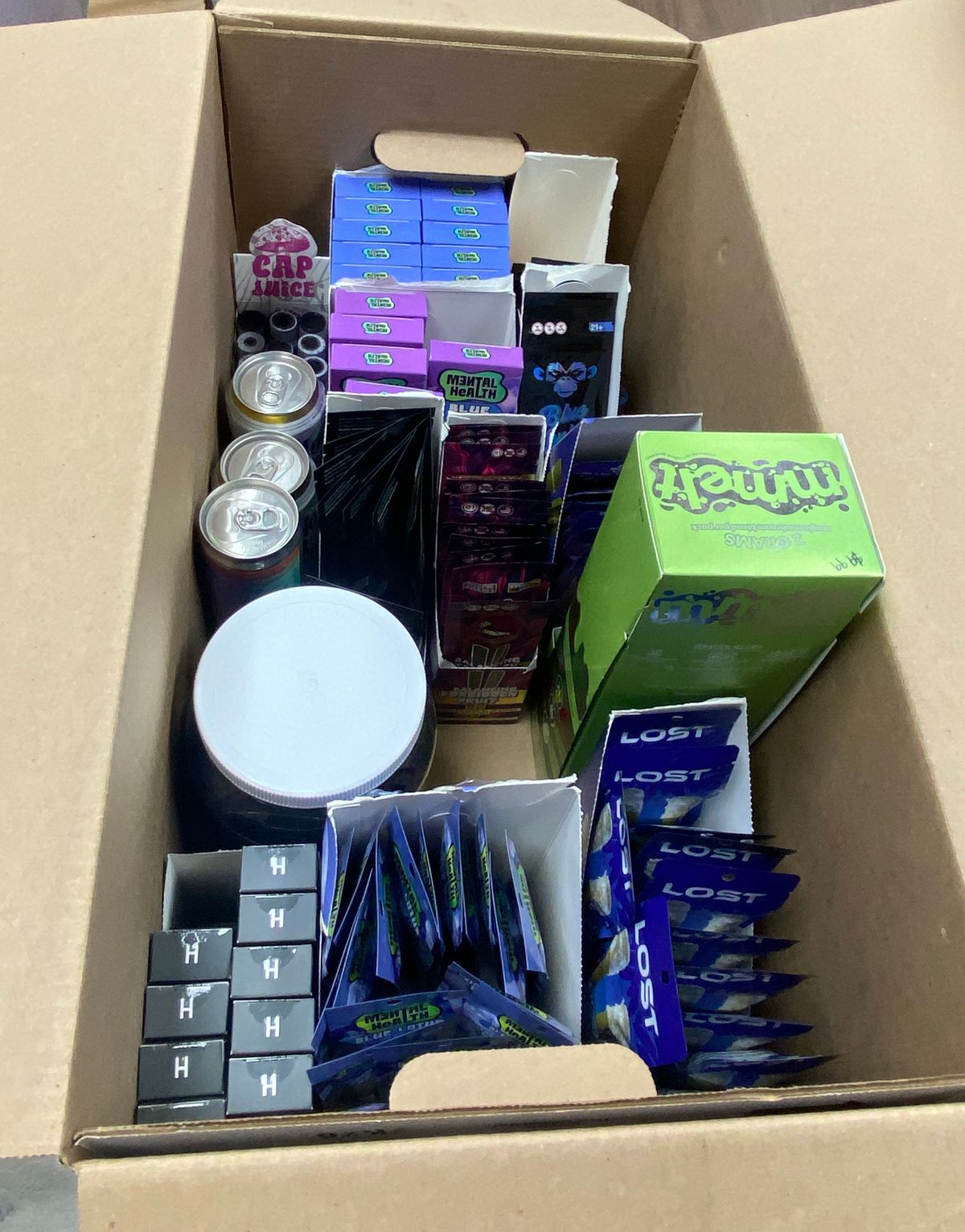 APD search nets controlled substances