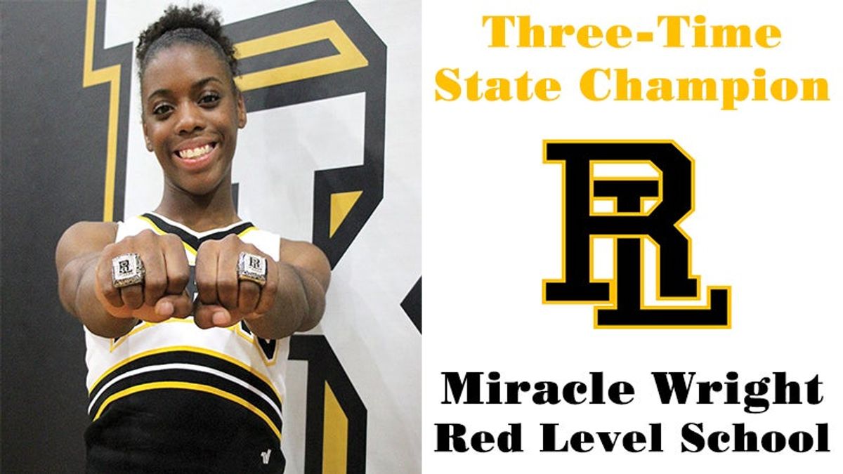 Miracle Wright, three-time track state champion, receives ri...