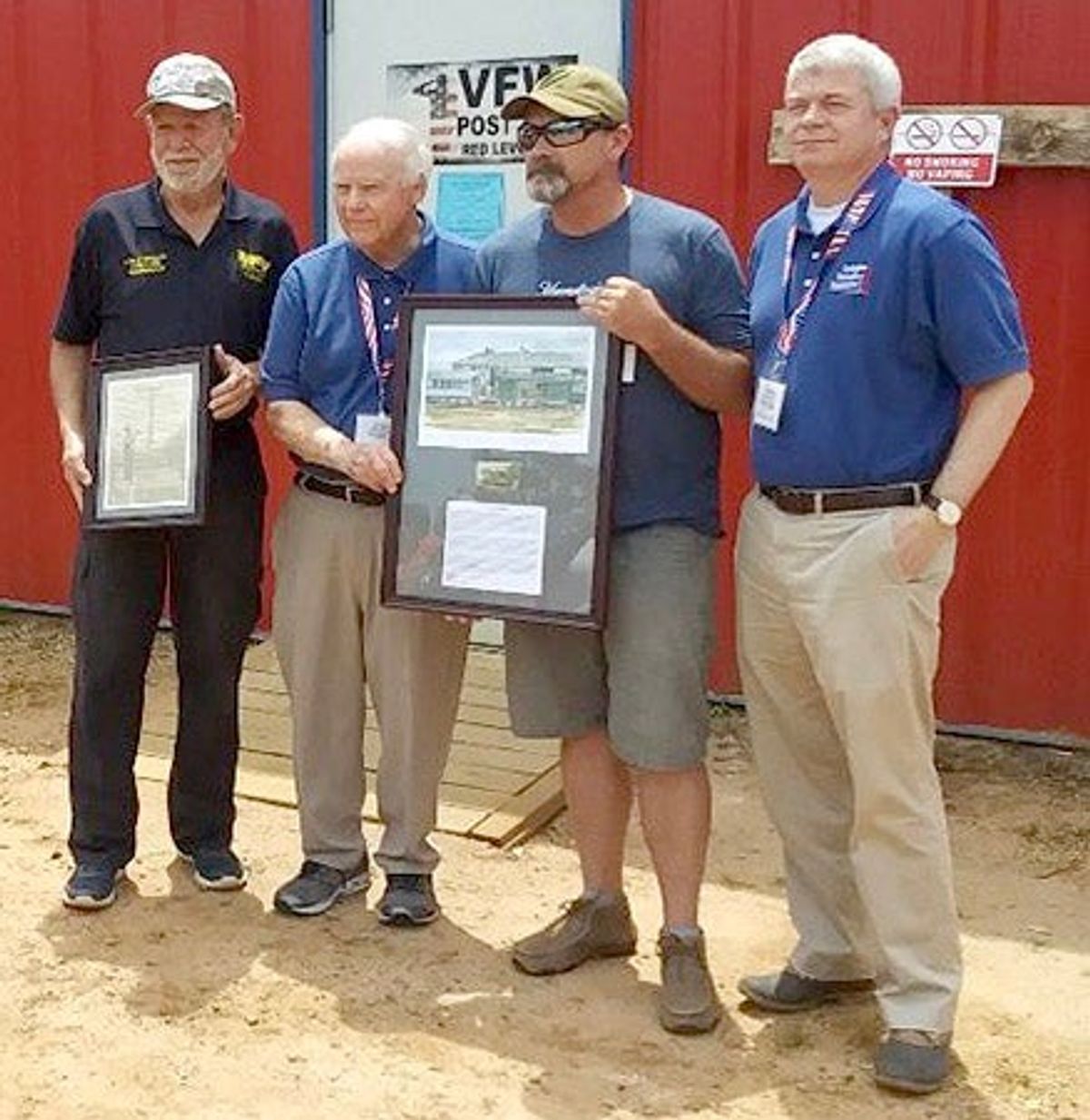 Red Level VFW celebrates opening of new facility