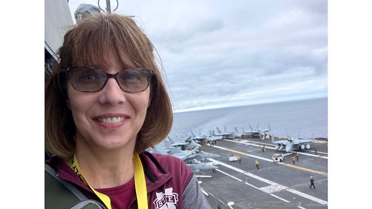 Andalusia teacher experiences life aboard USS Theodore Roose...