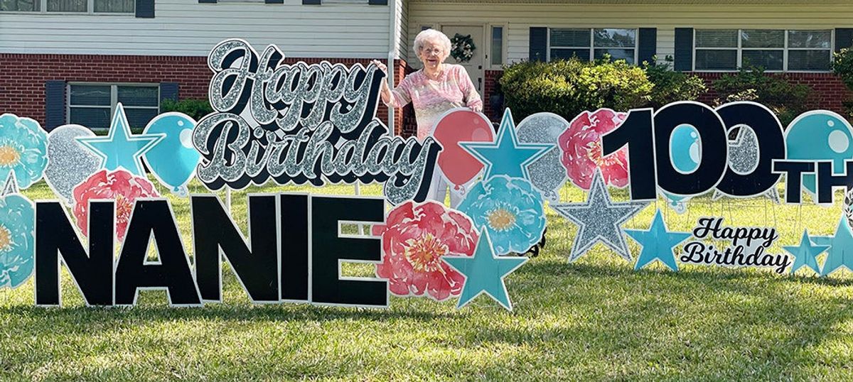 MAKING EACH DAY COUNT: Helen King attributes 100 years to lo...