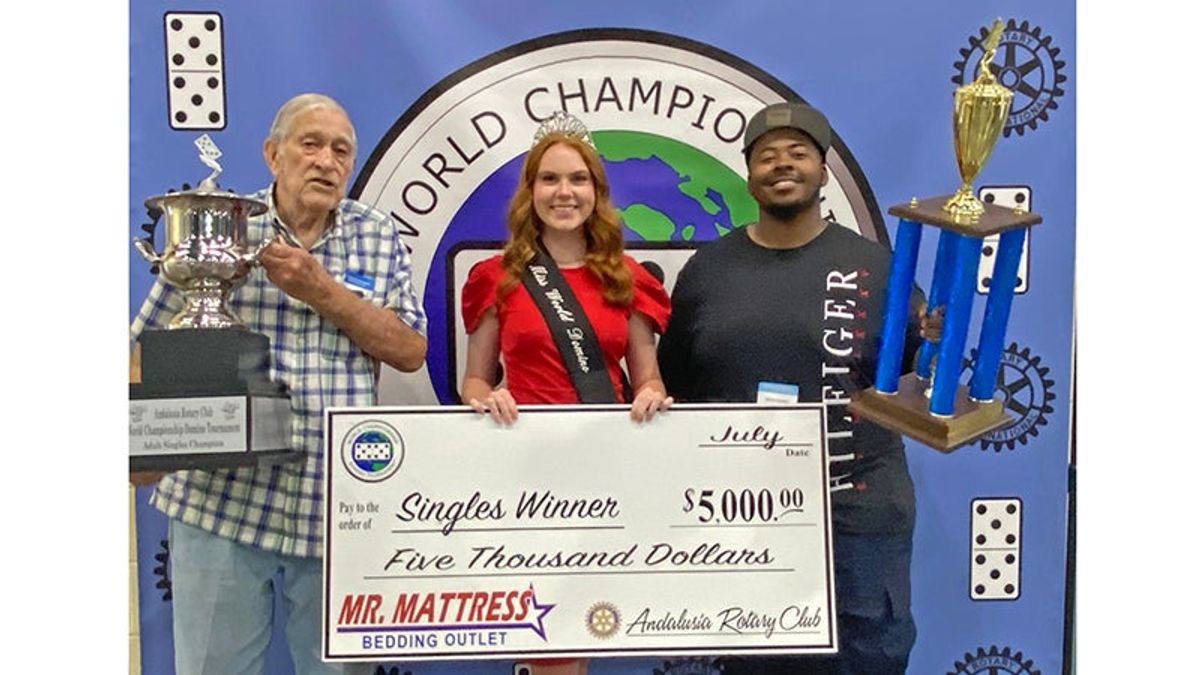GALLERY: Turner takes title at Rotary's World Championship Domino Tour...