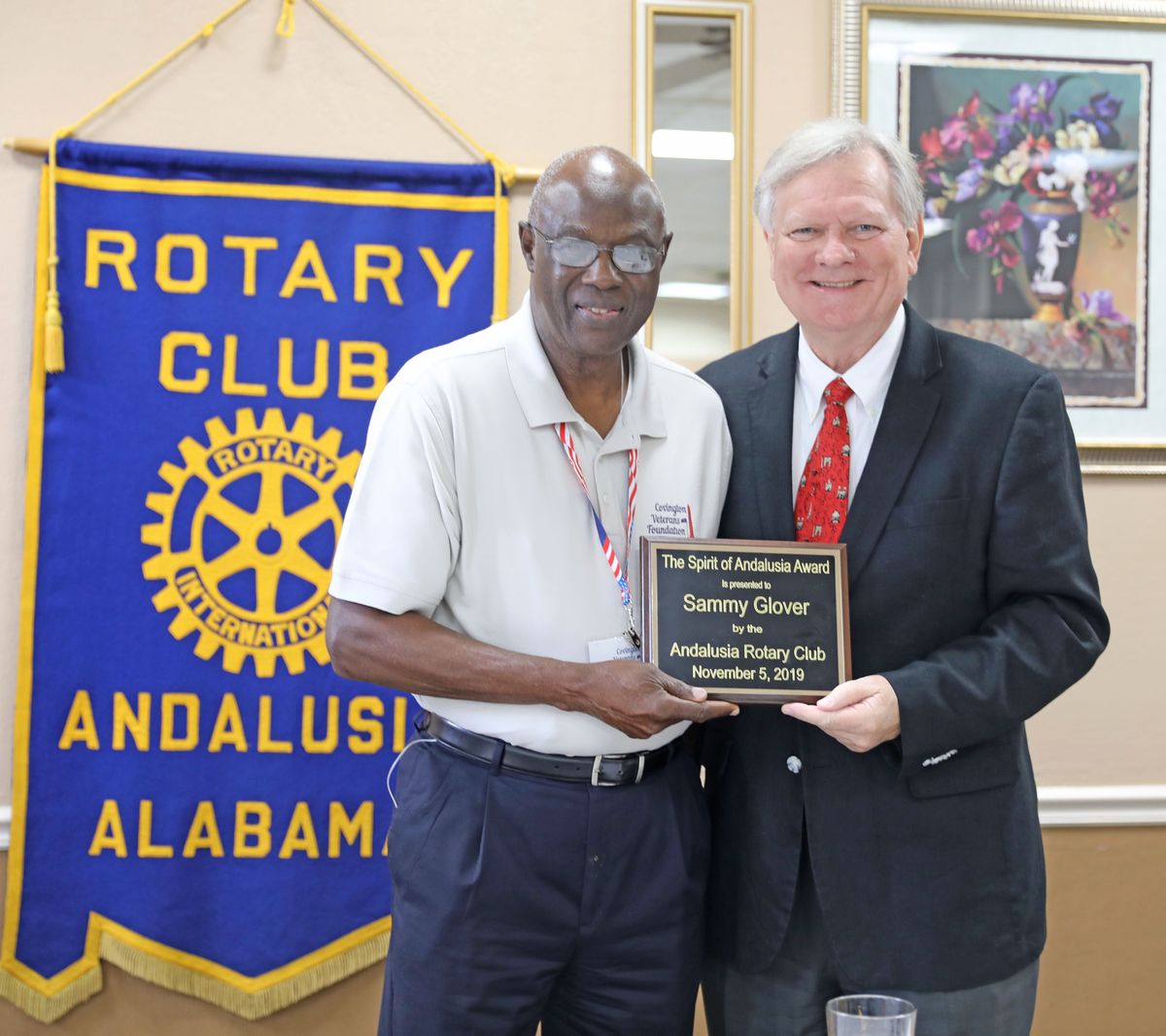 Glover has had a life of service to country, community
