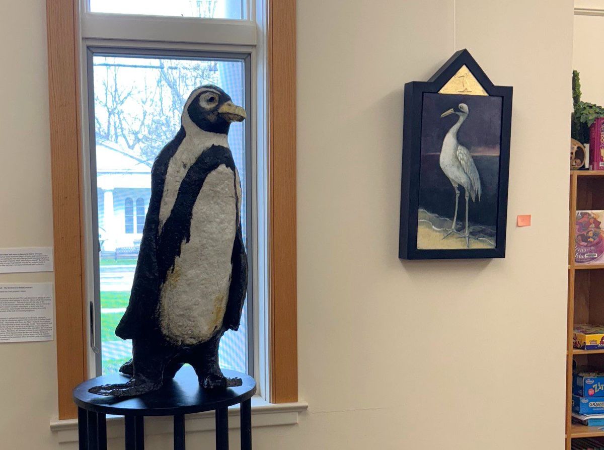Ulysses art exhibit uses recycled prison letters