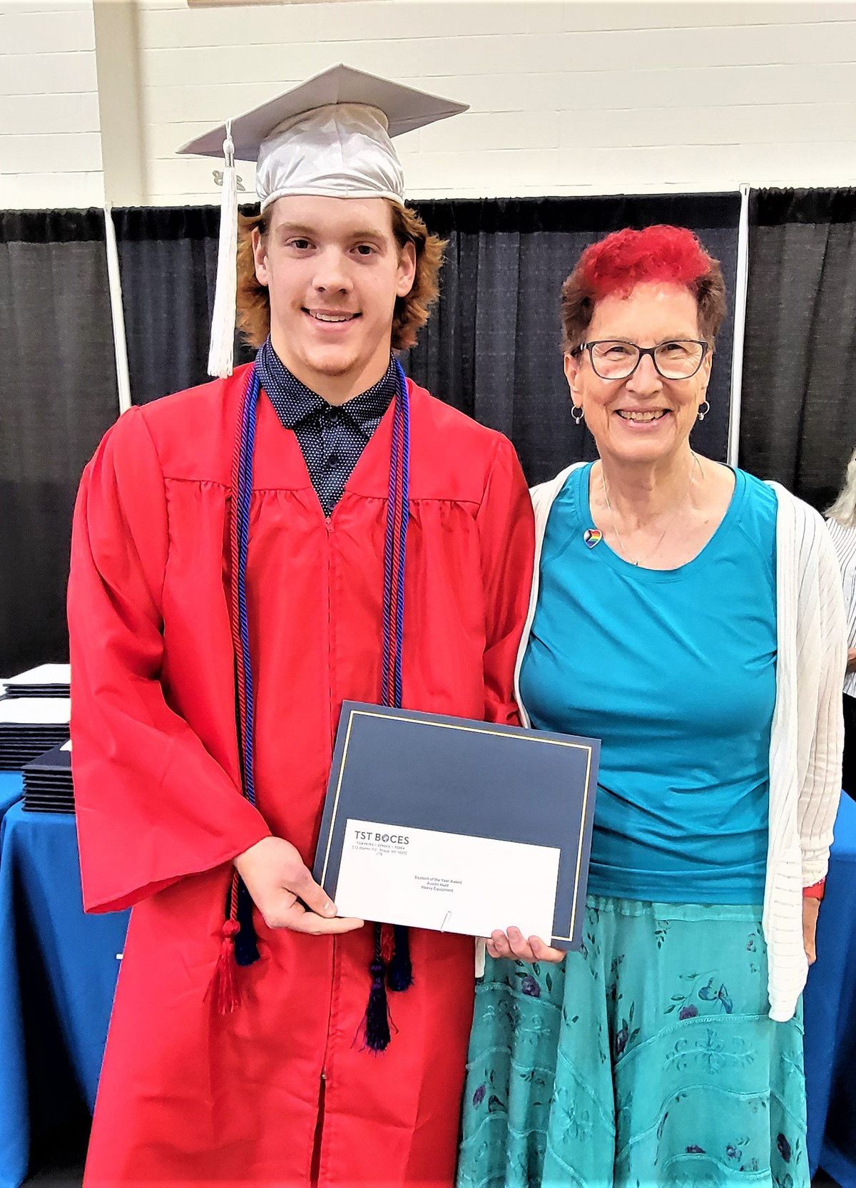 Austin Hunt named TST BOCES CTE Student of the Year