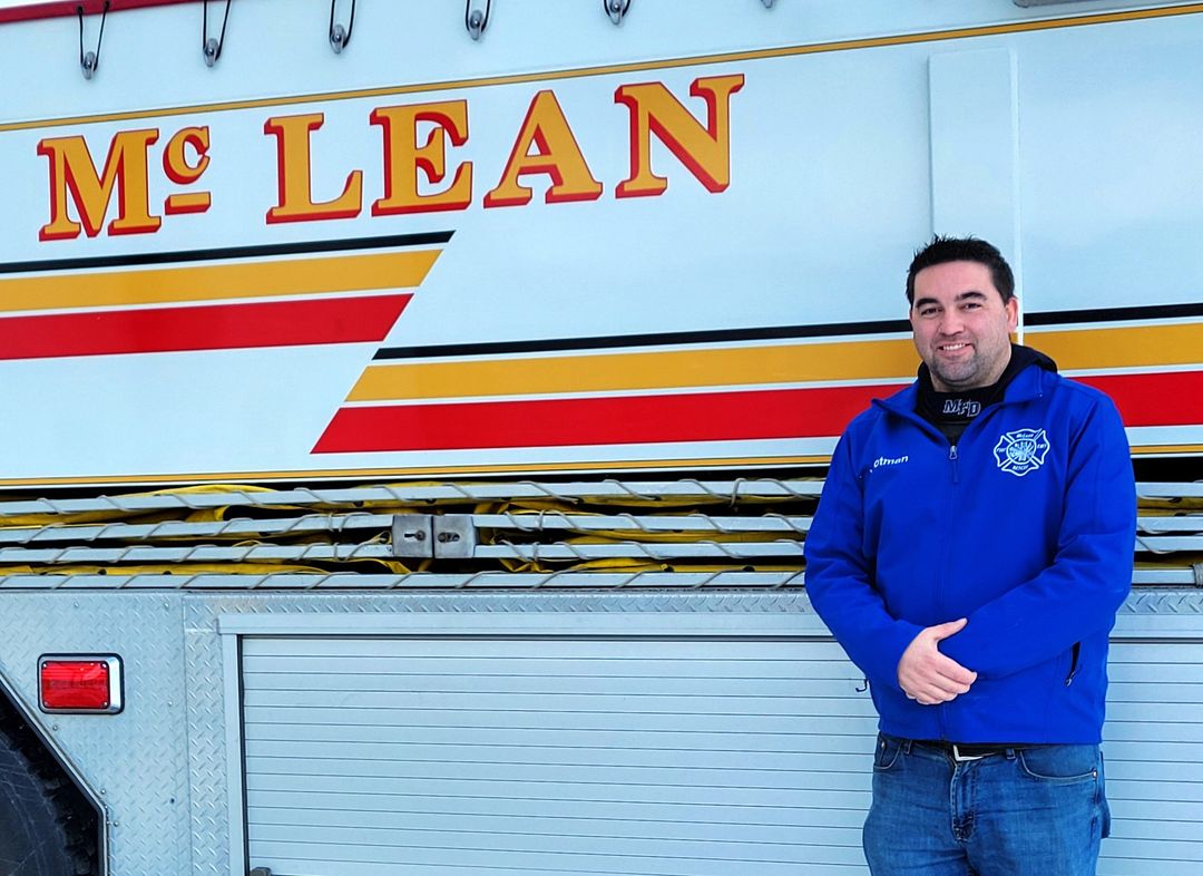 Nick Totman is McLean’s new fire commissioner