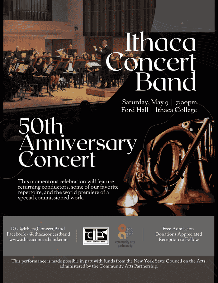 50th Anniversary Concert - Ithaca Concert Band