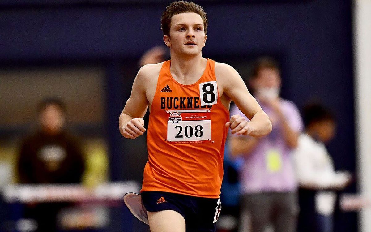 Ithaca's Alex Simpson breaks record at Bucknell