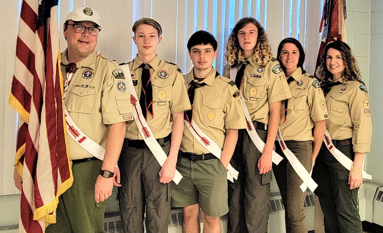 The small but mighty Boy Scout Troop #77