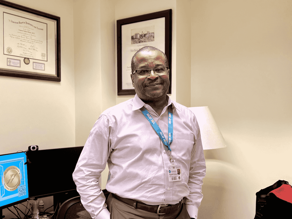 Dr. Auguste Duplan: A compassionate and calm fixture of Tomp...
