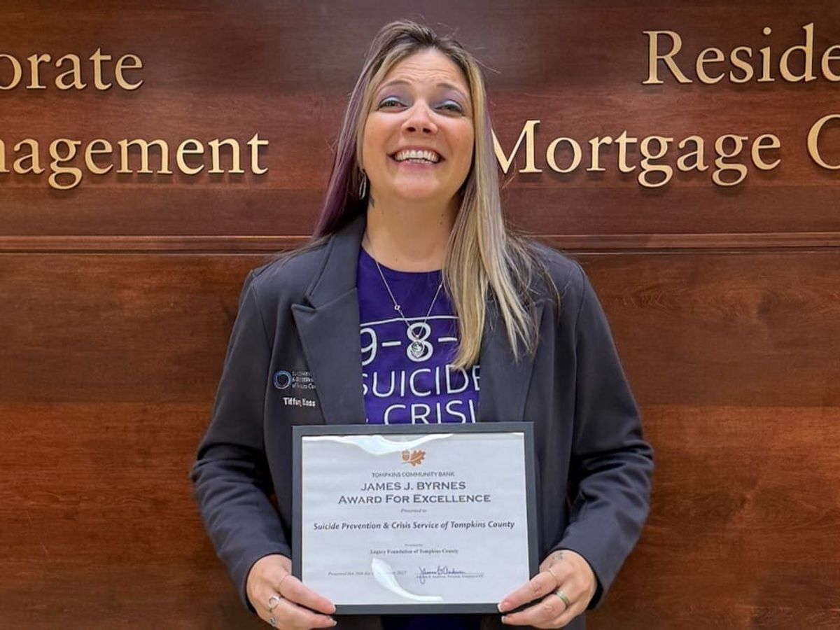 Tompkins Community Bank and the Legacy Foundation recognize ...
