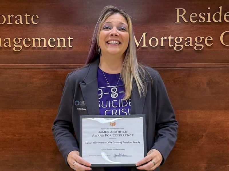 Tompkins Community Bank and the Legacy Foundation recognize ...