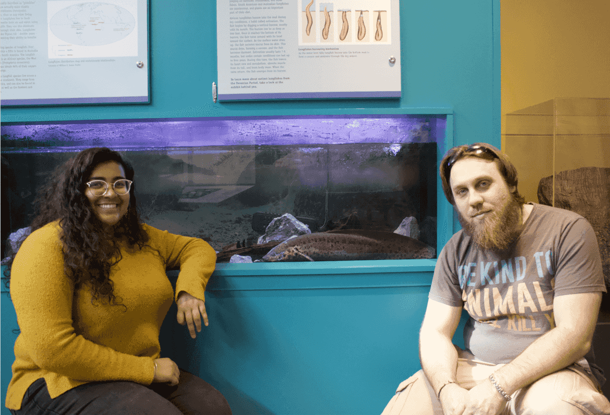 Museum of the Earth features live lungfish