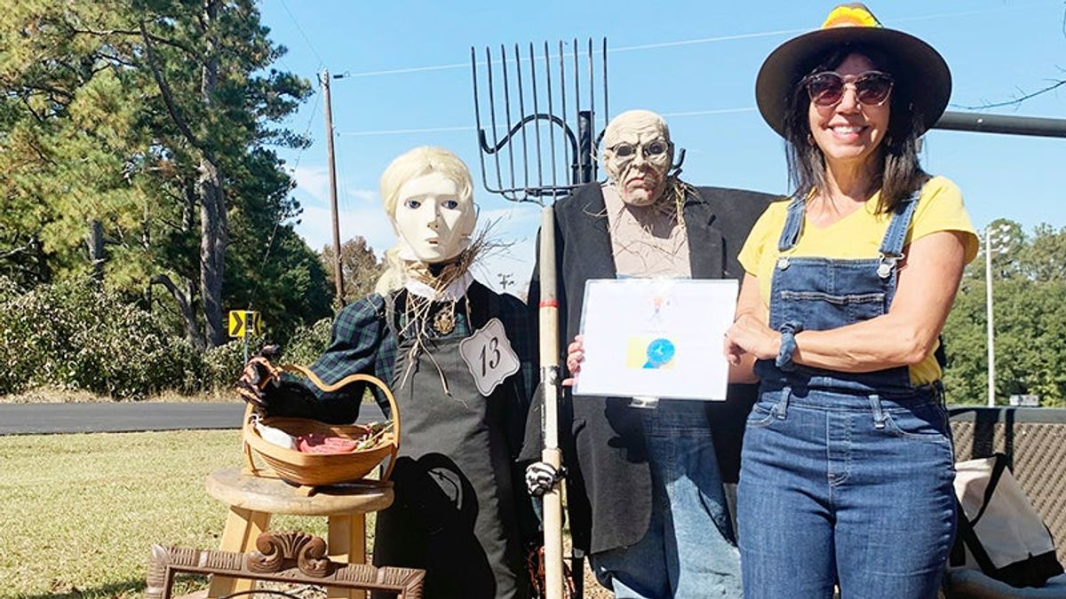 Scarecrows in the Garden a hit in Hogansville