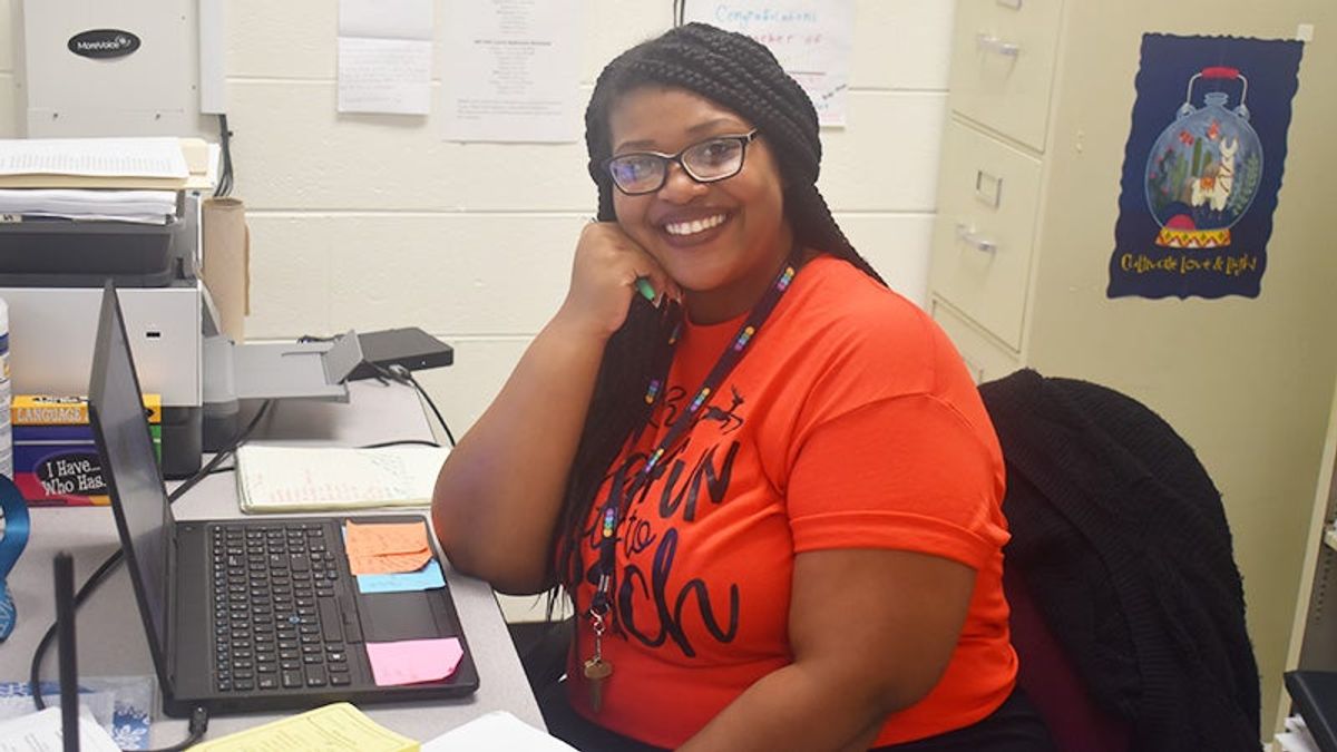 Callaway Middle School's Teacher of the Year works to create...