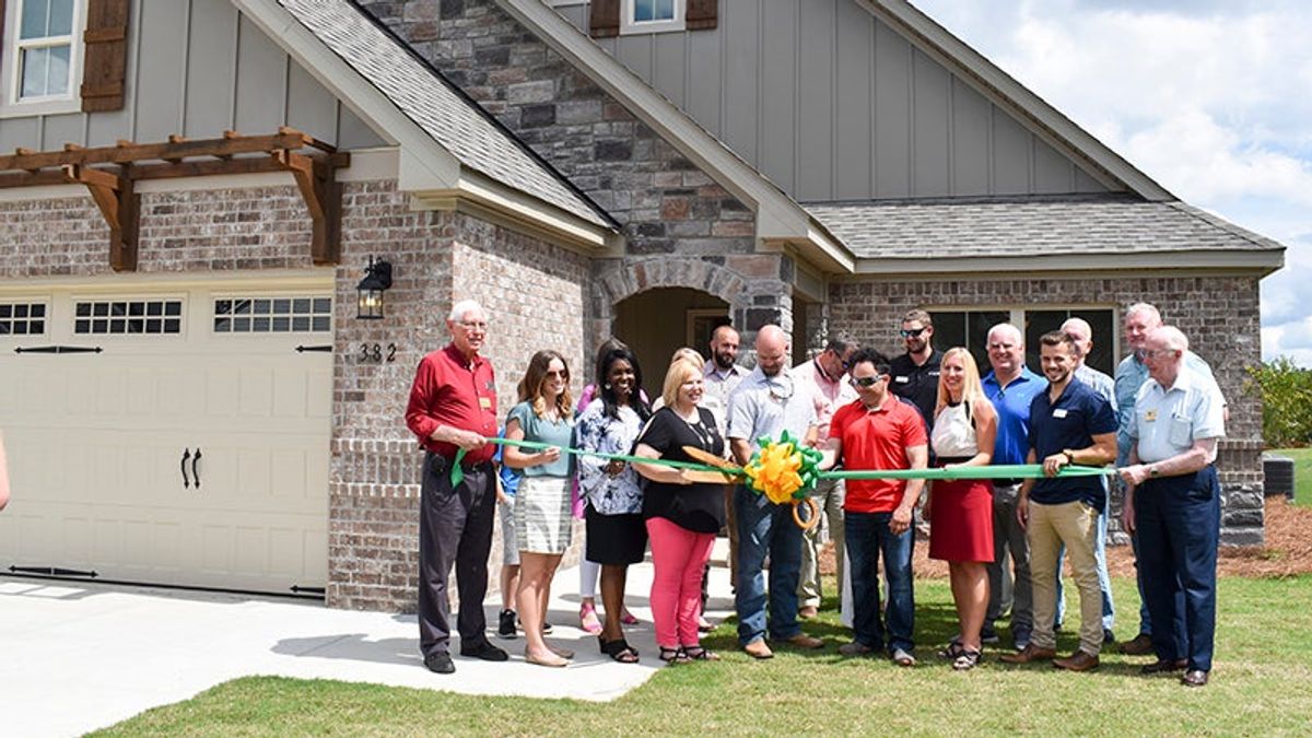 Stone Martin Builders celebrates first houses in Georgia