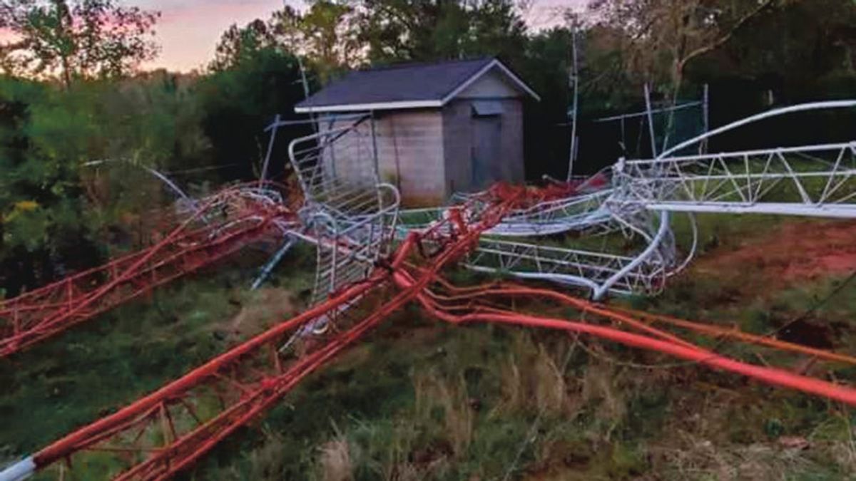 Two years after tower destroyed, local Christian radio stati...
