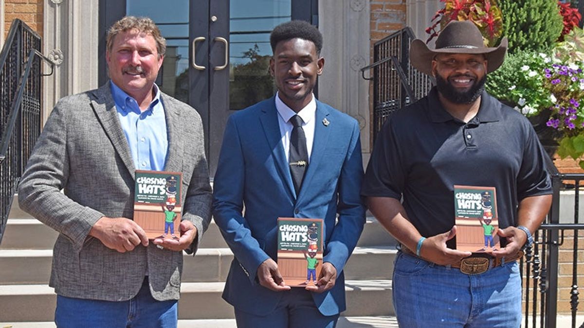 Young author donates first book to Mayor's Reading Club
