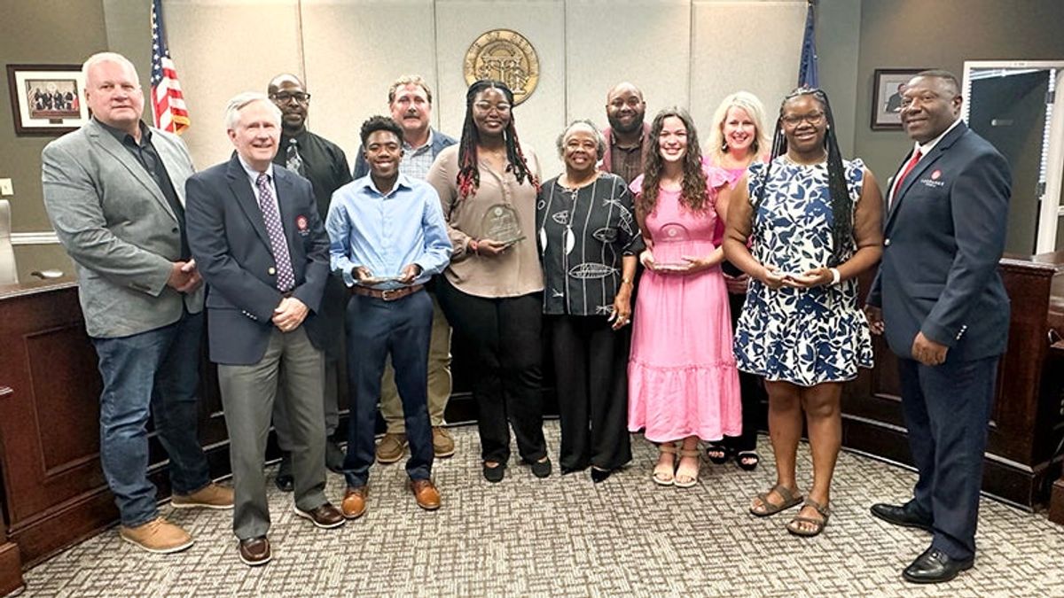 Four Troup County School Students Awarded the 2024 Mayor Willie T. Edm...