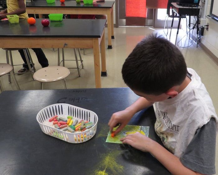 Apples and oranges for CES art