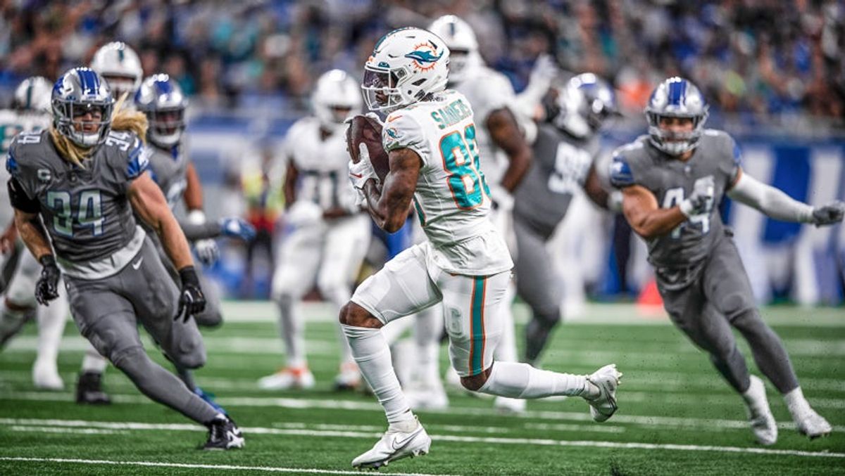 Former Callaway Cavalier Braylon Sanders makes NFL debut wit...