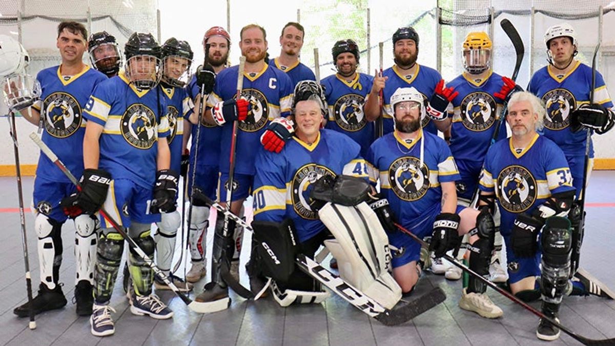A bunch of Hooligans: LaGrange-based ball hockey team enjoys first sea...