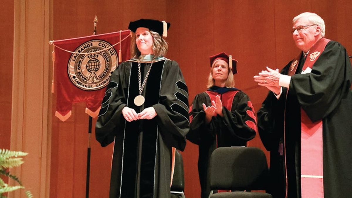 Dr. Susanna Baxter official inaugurated as LaGrange College ...