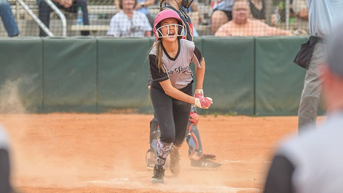 Lady Storm beat the Lady Knockouts to advance to 13U championship game