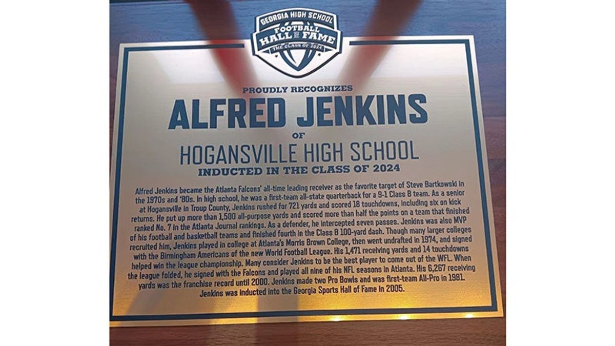 Hogansville and Falcons legend Alfred Jenkins inducted into ...