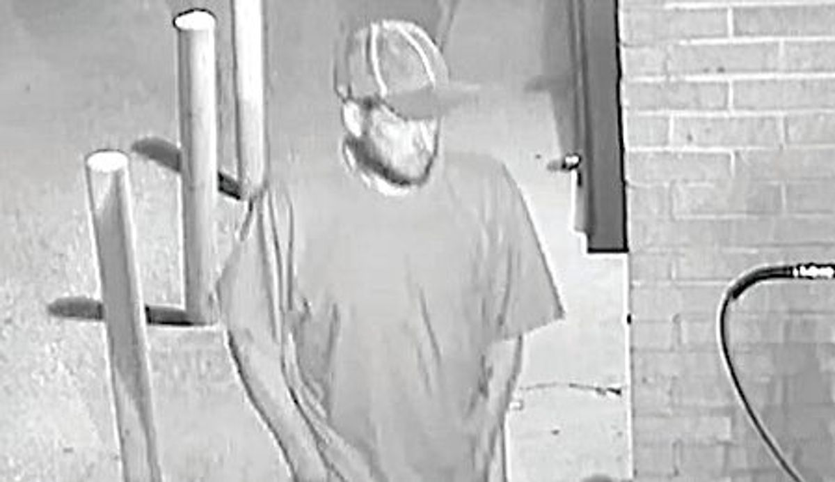 Quarter thief caught on camera