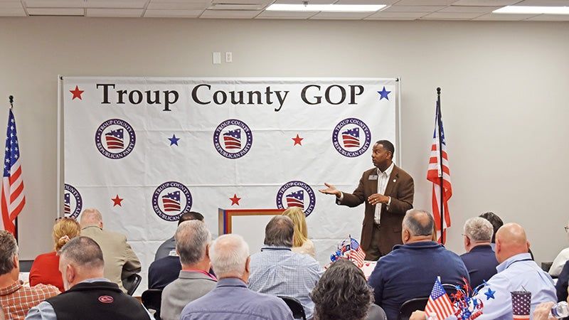 Trio of LaGrange council candidates speak at Troup Republica...