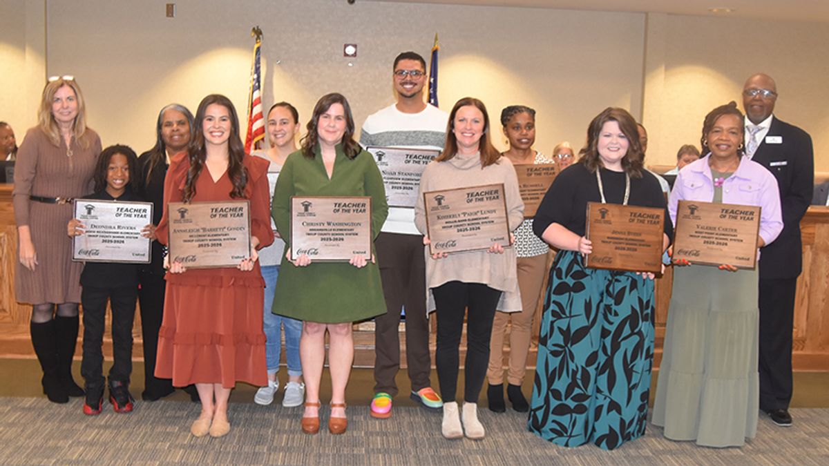 TCSS recognizes school-level Teachers of the Year