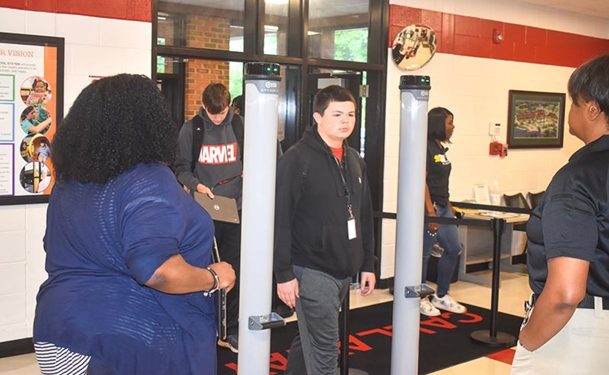 Callaway and Troup High debut new weapon detection systems
