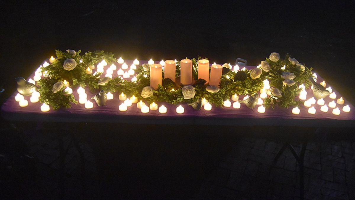 Domestic Violence Task Force hosts annual candlelight vigil