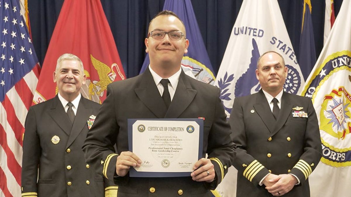 Point University graduate serves with Navy Chaplain Corps